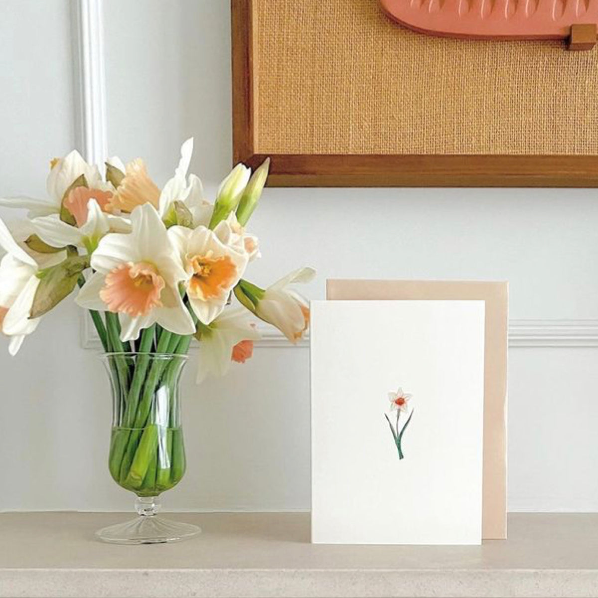 Pack of 5 Daffodil Greetings Cards