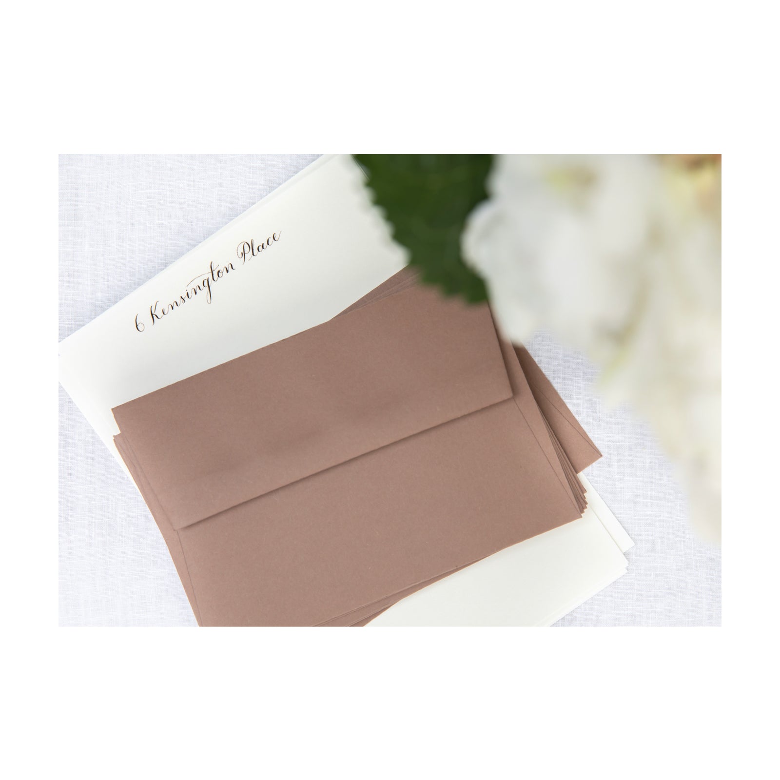 Personalised Writing Paper in Cotton