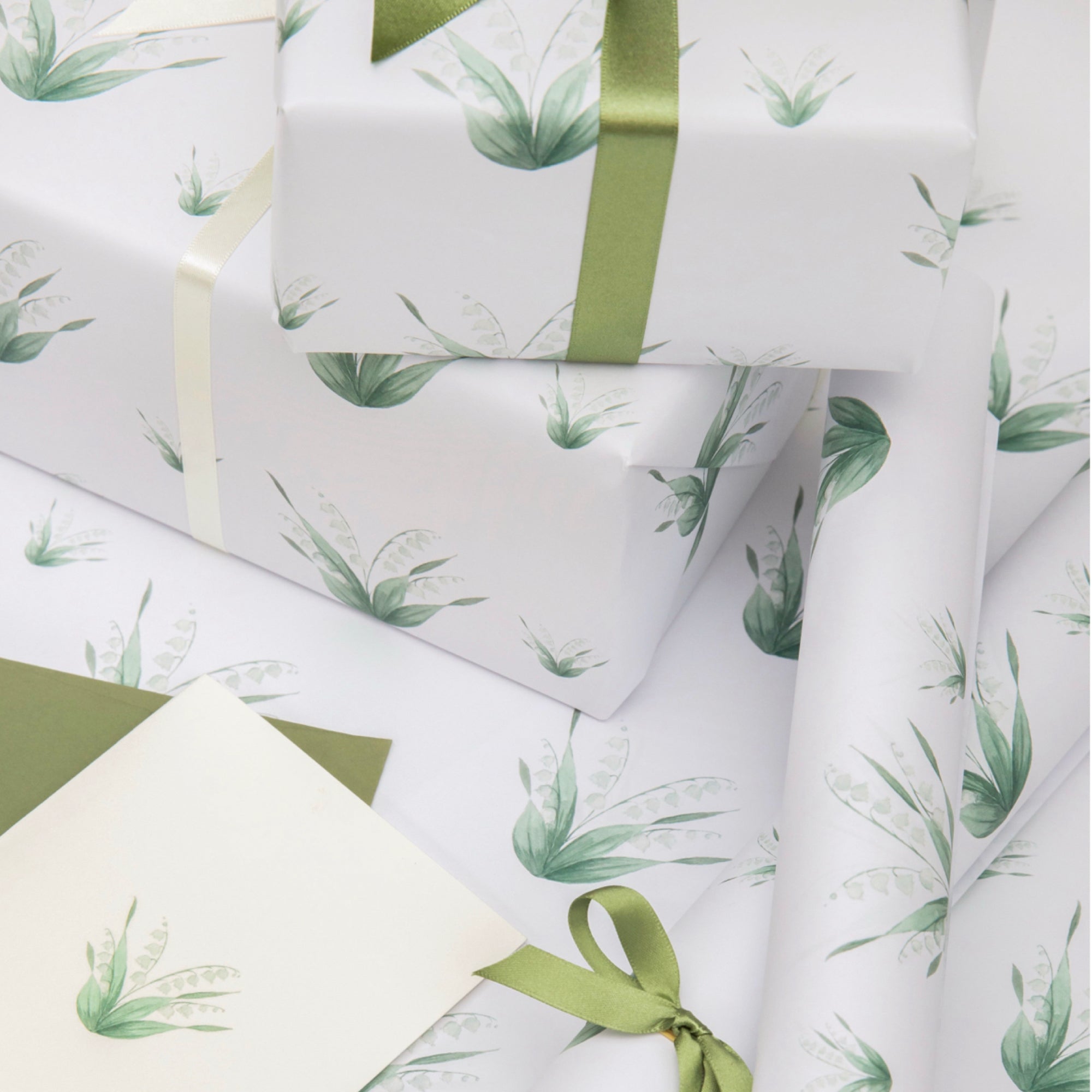 Lily of the Valley Plant Wrapping Paper