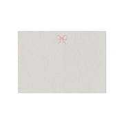 Hand Painted Bow Note Cards in Dove