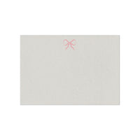 Hand Painted Bow Note Cards in Dove