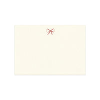 Hand Painted Bow Note Cards in Ivory