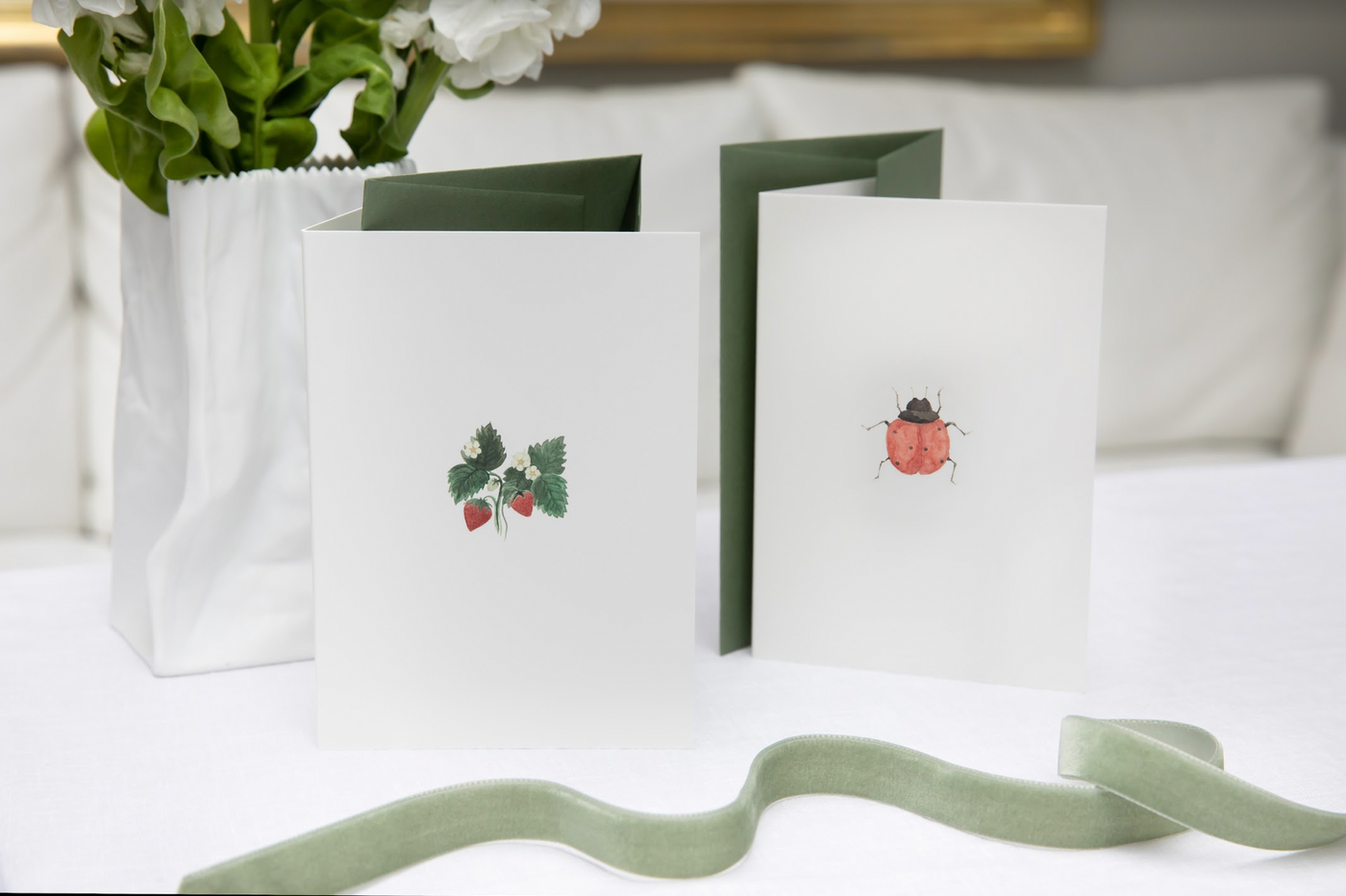 Ladybird Insect Greetings Card