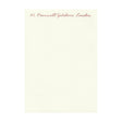 Personalised Writing Paper in Cotton
