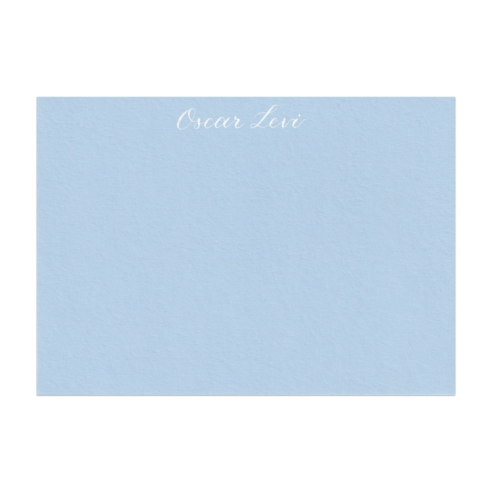 Personalised Stationery for New Baby Boy