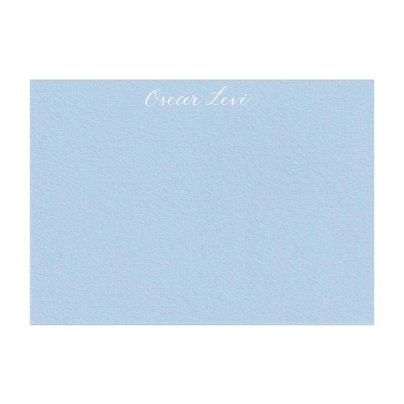 Personalised Stationery for New Baby Boy