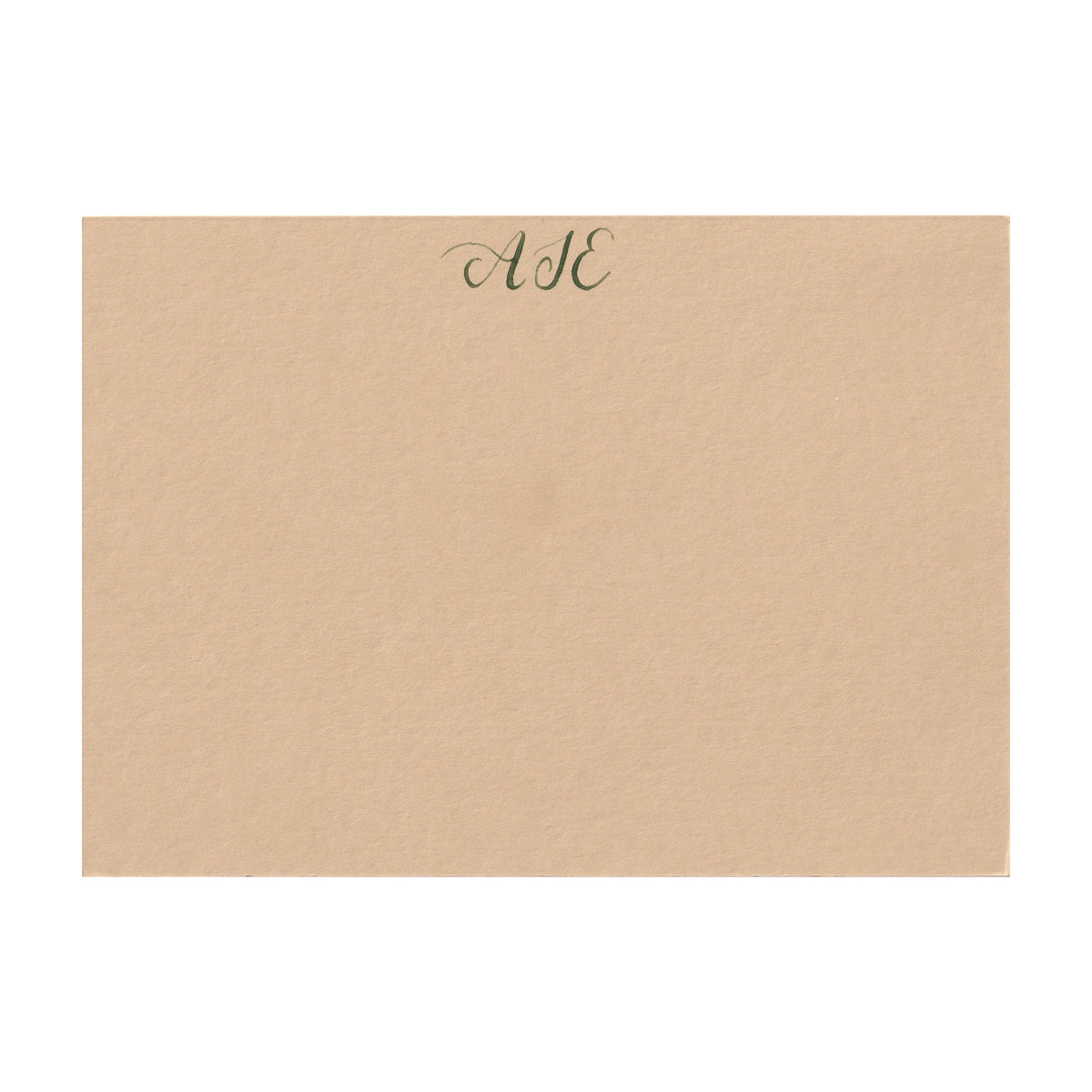 Personalised Note Cards in Oat