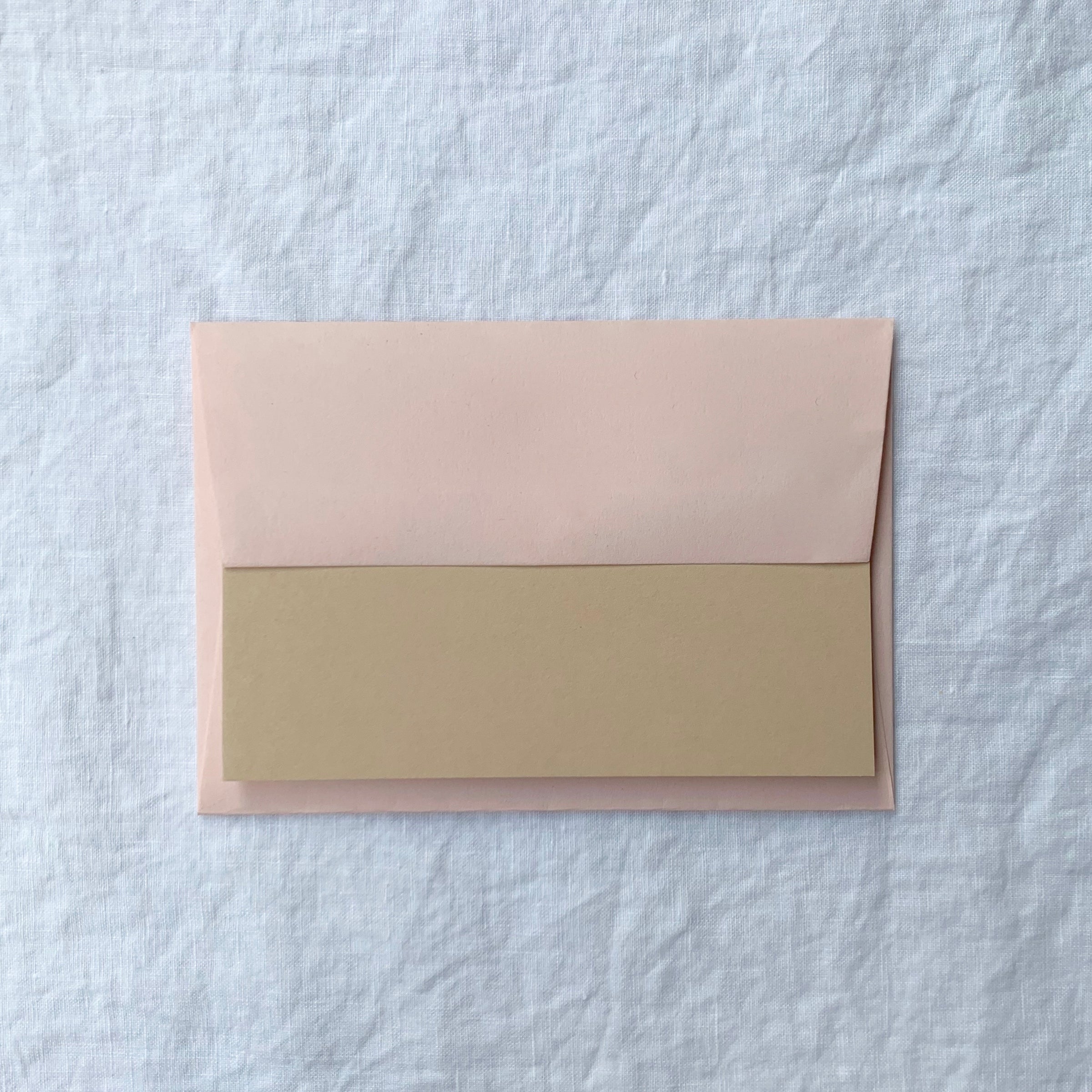 Personalised Note Cards in Oat